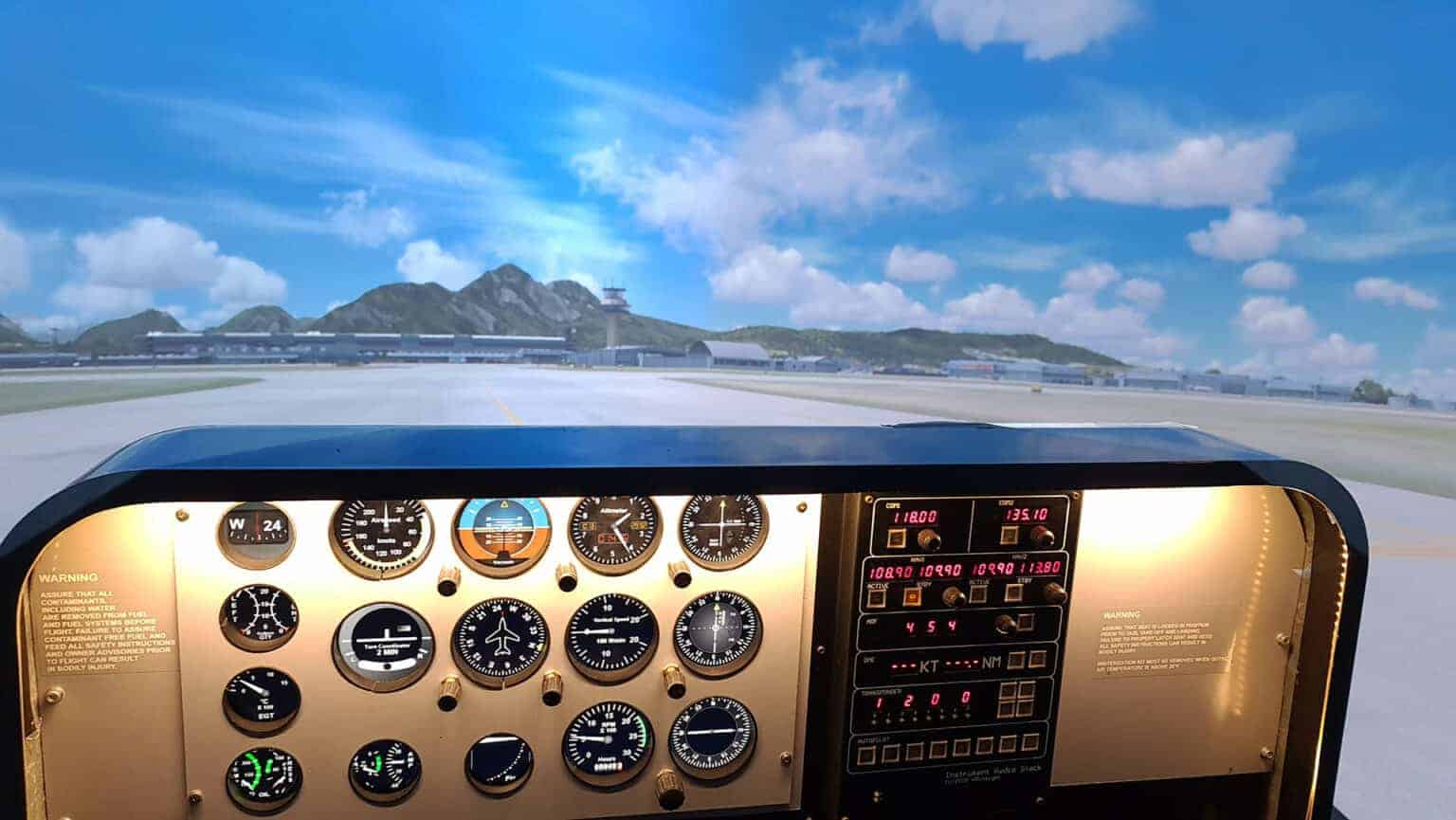 Beechcraft Baron BE58 Fun Flight - Brussels Flight Simulators