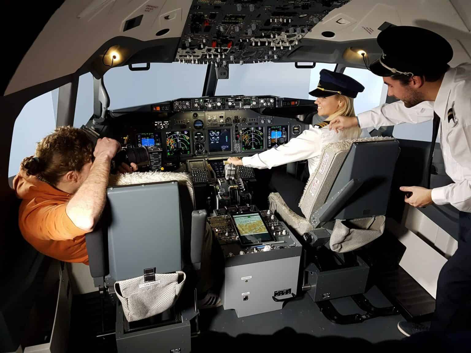 Shooting and Filming - Brussels Flight Simulators